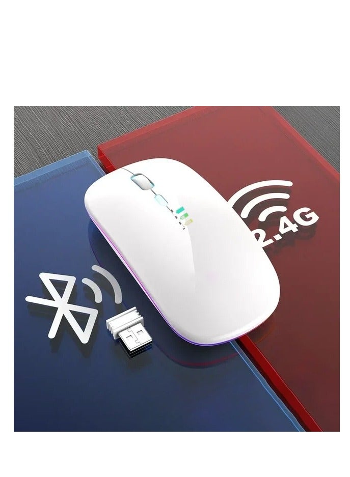 Point point Wireless - Bluetooth Mouse PT-20 Rechargeable LED Dual Mode ...