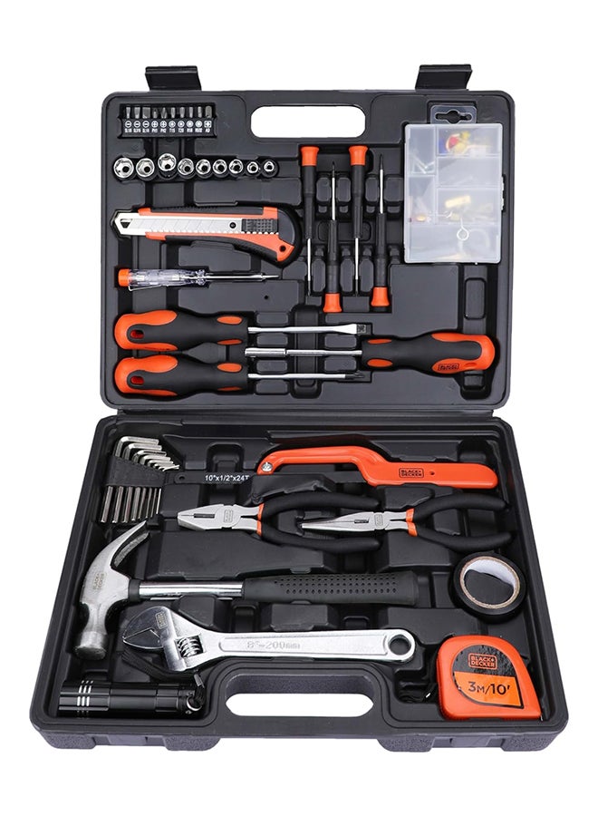 Buy BLACK+DECKER Orange & Black Hand Tool Kit Online | 15 Minutes ...