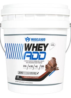 MUSCLEADD Whey Add - 133 Serving - 4.5 KG - Chocolate Gourmet Egypt ...