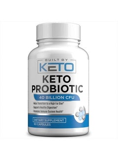 Built By Keto Keto Probiotics with Prebiotic - Digestive & Gut Health ...