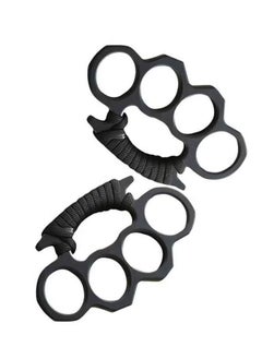 Generic Thickened Finger Tiger Wrapped Rope Iron Fist Head Self Defense ...