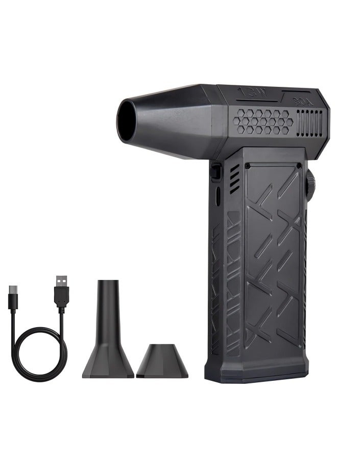 GGEROU Compressed-Air-Duster-Mini-Blower- Turbo Fan- 130000RPM Electric ...