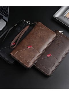 CarrKen Leather Hand Wallet, 13 Internal pPockets, 4 Large Ones For ...