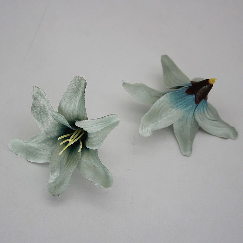 Generic Artificial Lily Flower Artificial Flower Silk Flower Headdress ...