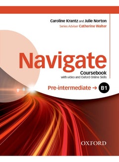 Navigate: Pre-intermediate B1: Coursebook with DVD and Oxford Online Skills Program | Best Price ...