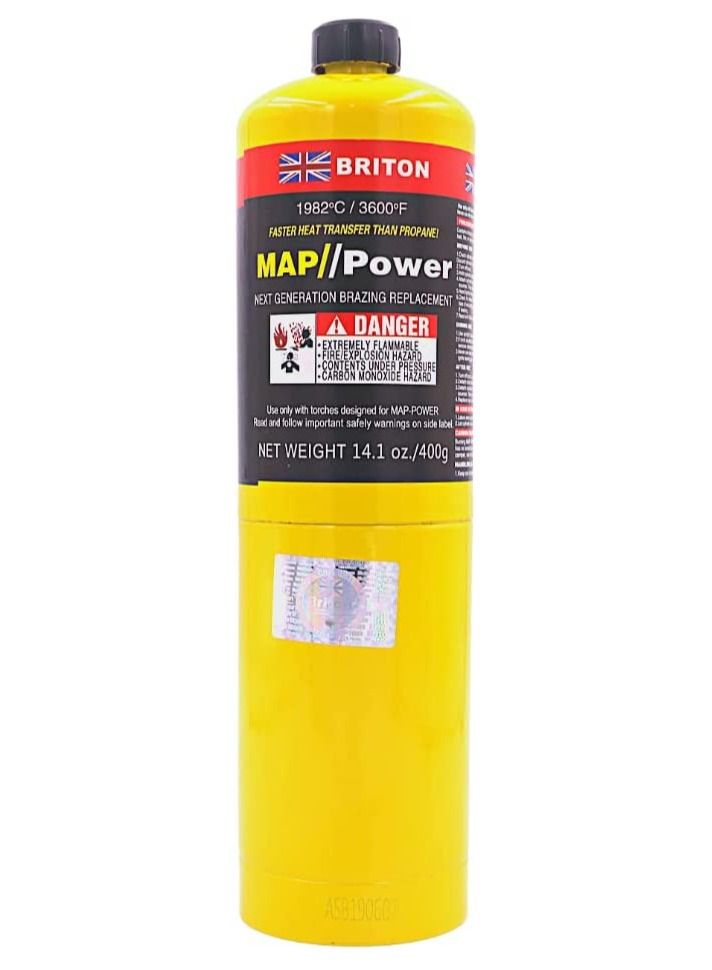 Briton Map Power Gas for Welding and Soldering 400G | Best Price UAE ...