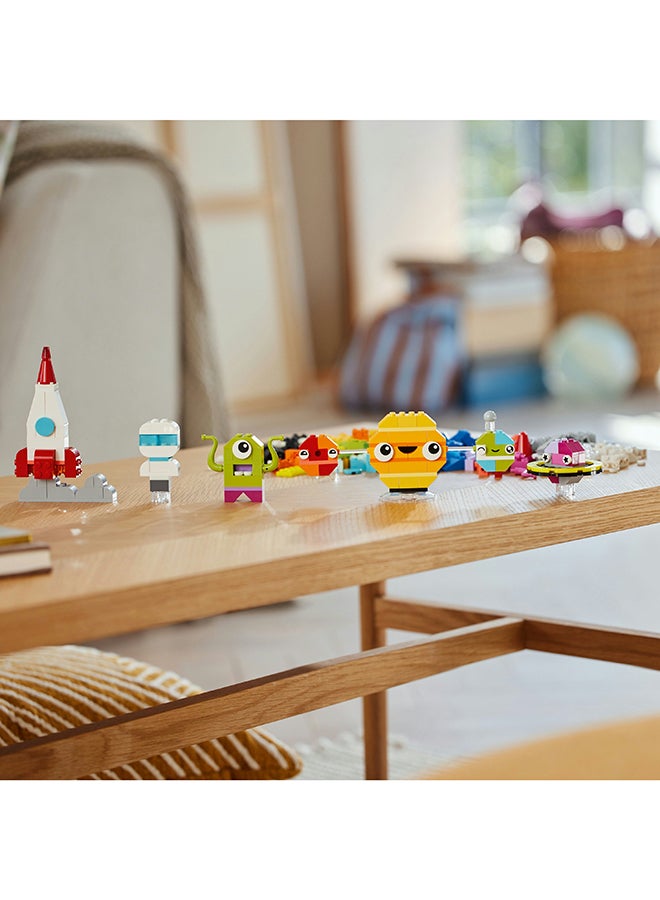 Buy LEGO Classic Creative Space Planets Building Toy Set 450 Pieces ...