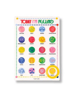 ban.do Magnetic Daily Mood Tracker Feeling Poster Chart For Self ...