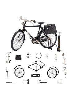 Generic Mini DIY Retro Bicycle Model Kit for Kids, 1:10 Scale Ornament ...