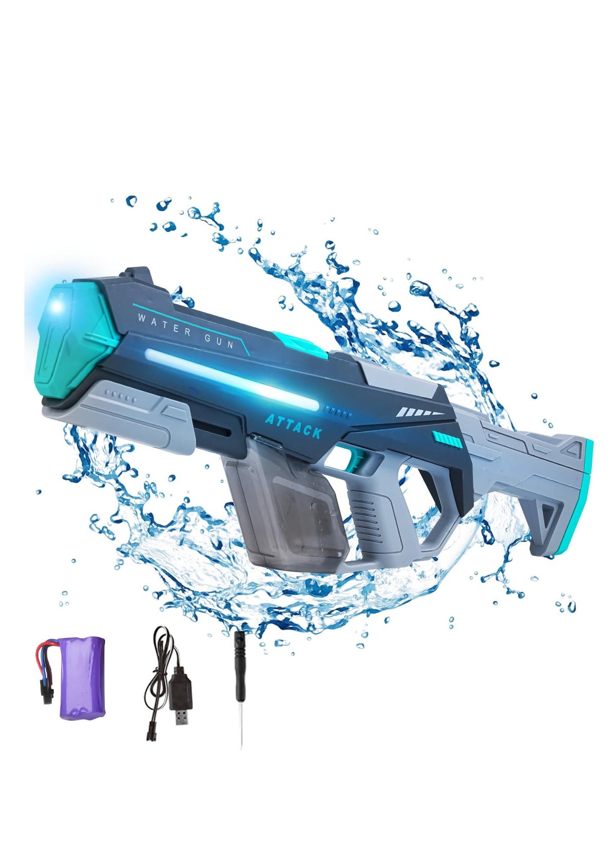 Generic Electric Water Gun, Auto Suction Water, Water Guns for Adults ...