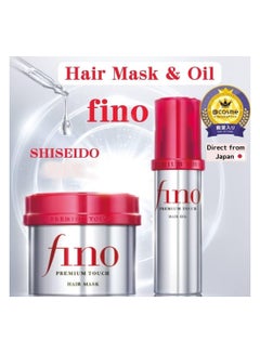 Fino Original FINO Hair Serum and hair Mask Treatment Duo Power for ...