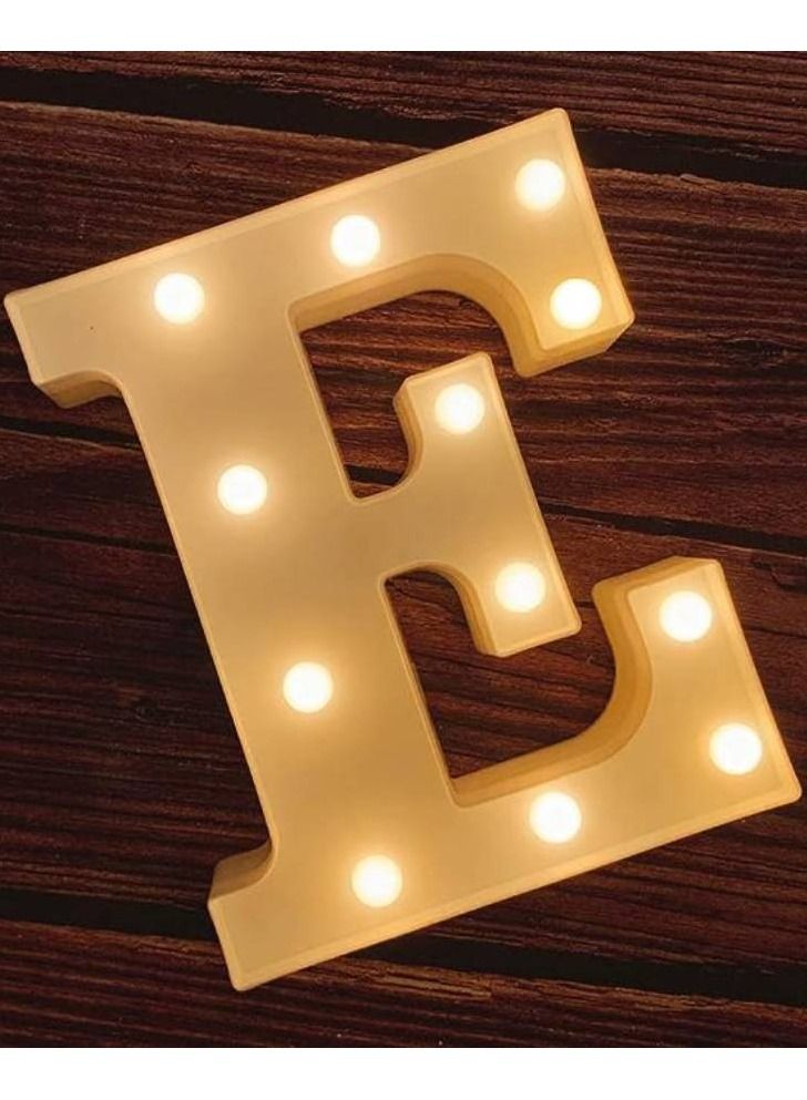Vitacelli Alphabet LED Letter Lights Light Up Plastic Letters Standing ...