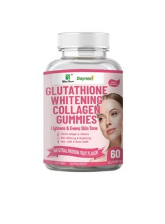 Daynee Glutathione Collagen Glow Gummies, Wrinkle Removal Collagen ...