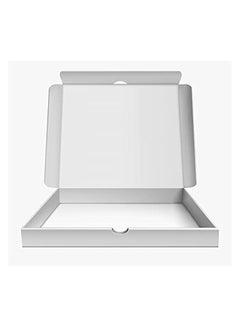 erorex Pizza Box White – 33x33cm White Pizza Boxes Square Flat ...