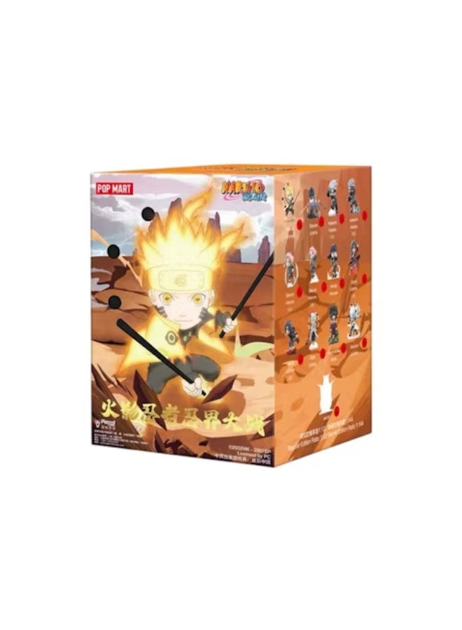 LABUBU THE MONSTERS X NARUTO ACTION FIGURES Blind box - SINGLE BOX (1pc ...