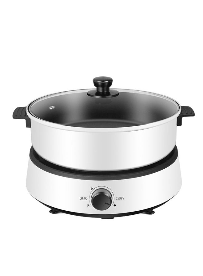 ET-LIFE Multi-Functional Electric Hot Pot for Fry/Boil/Suffocate, 1350W ...