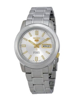 Seiko 5 Automatic White Dial Stainless Steel Men's Watch SNKK09K1 UAE ...