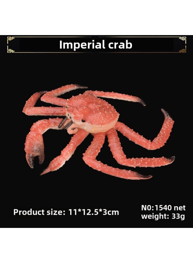 Generic Children's Marine Biological Simulation Solid Crab Model ...