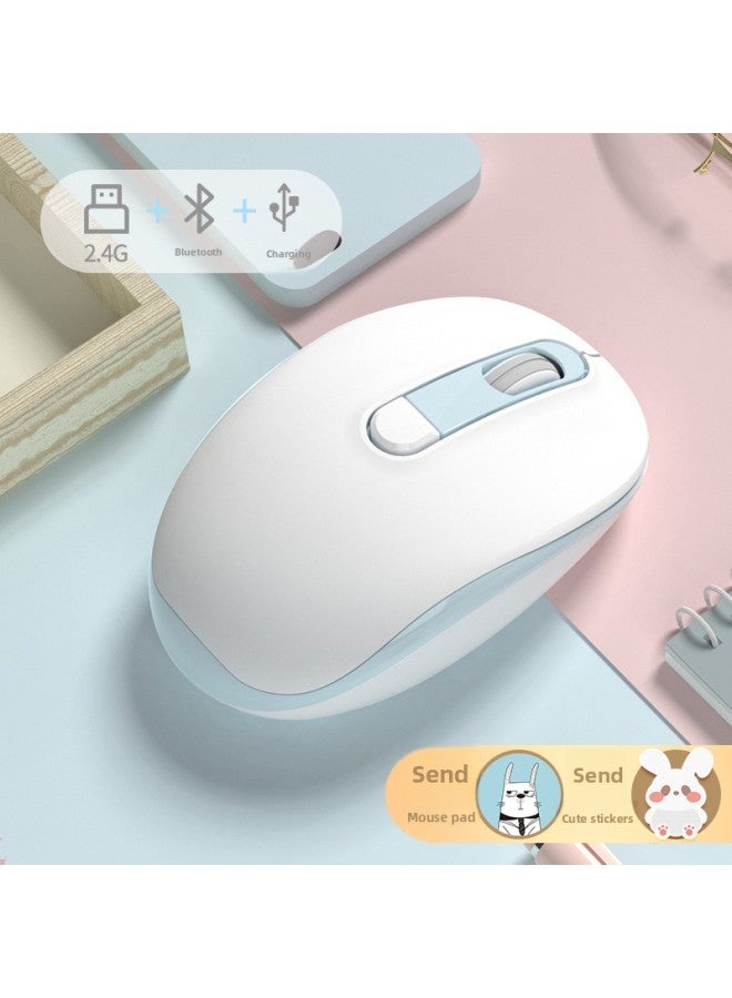 Generic Wireless Mouse Silent Girl Cute Bluetooth Rechargeable Tablet ...