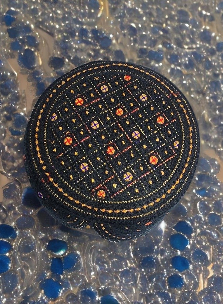 MIRFA Traditional Sindhi Cap Topi Kufi Handmade Woven Embroidery Use By ...