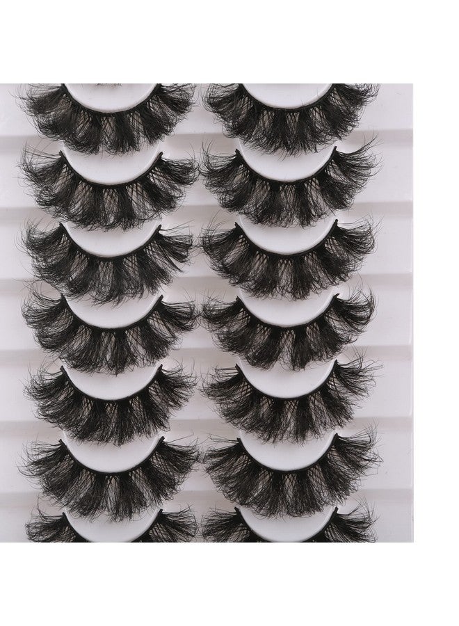 Gmagictobo False Eyelashes Fluffy Dramatic 3D Faux Mink Lashes 22Mm ...