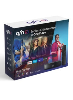 OSN OSNtv Subscription (6 Months), OSN+ included with New 4K Streaming TV Box | Voice Remote ...