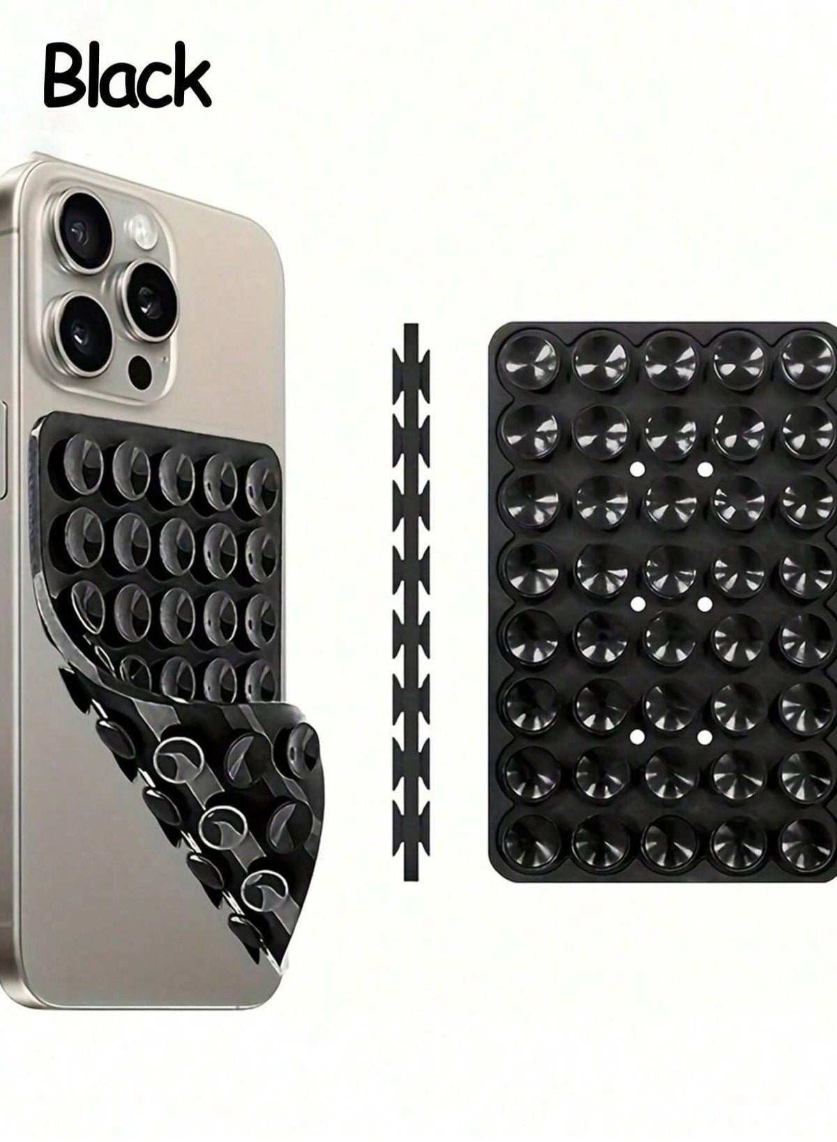 Generic Multi-use phone holder, black, 1 piece | Best Price KSA ...