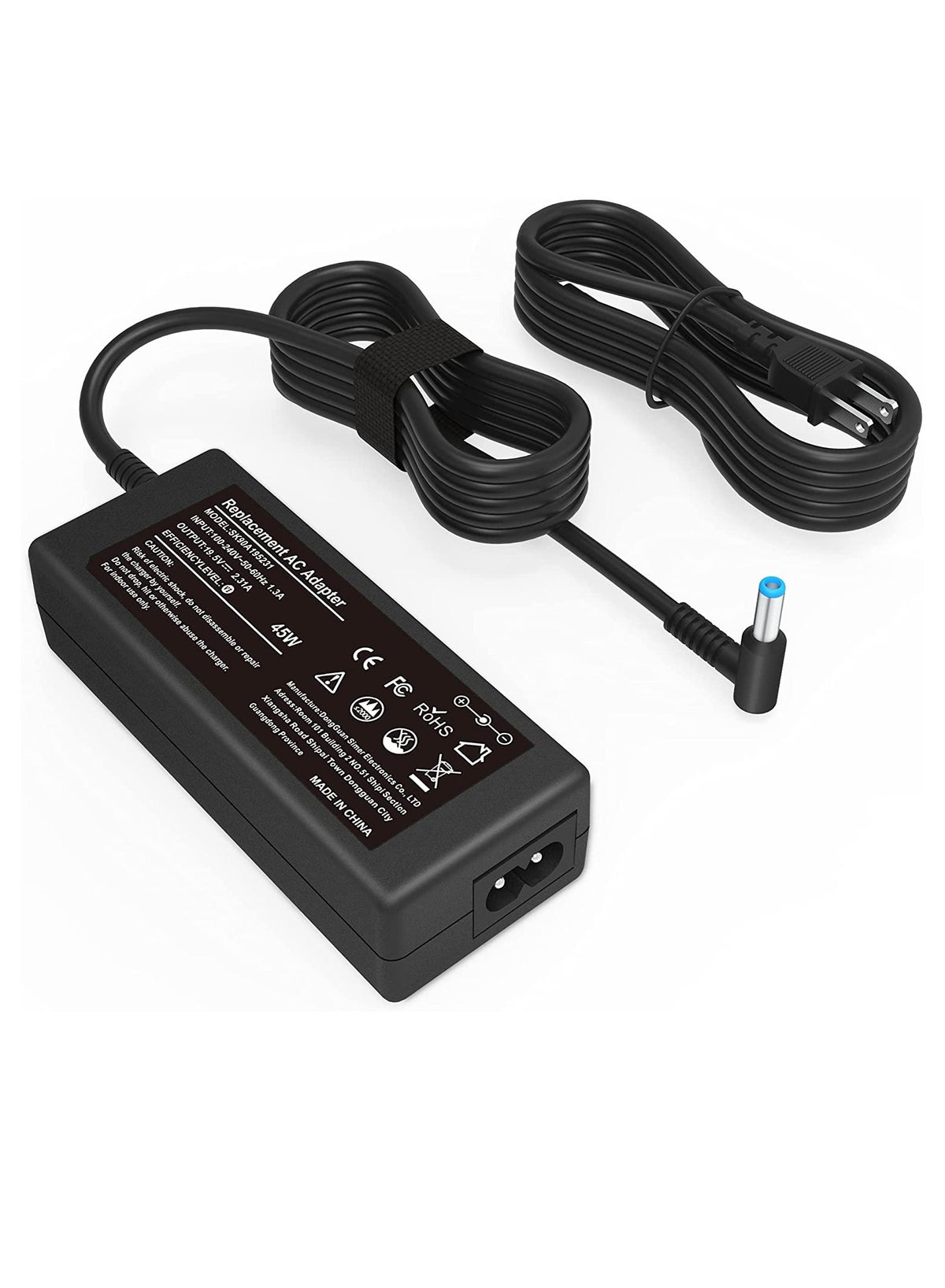 Generic 19.5V 2.31A 45W Ac Adapter Charger Power Supply Cord for HP ...