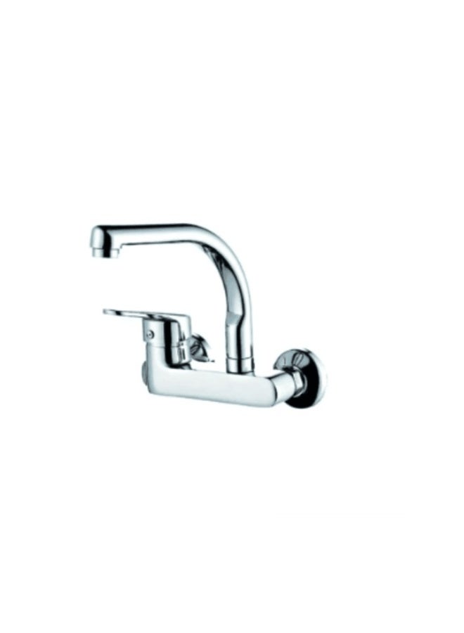 Generic Single Lever Sink Mixer Silver 25.2 x 15.2 x 6.4centimeter ...