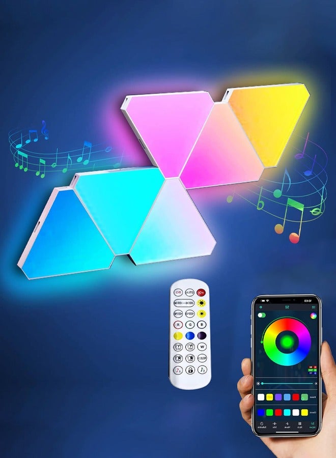 Generic Triangle LED Light Panels Triangle Lights with 6 Connection ...