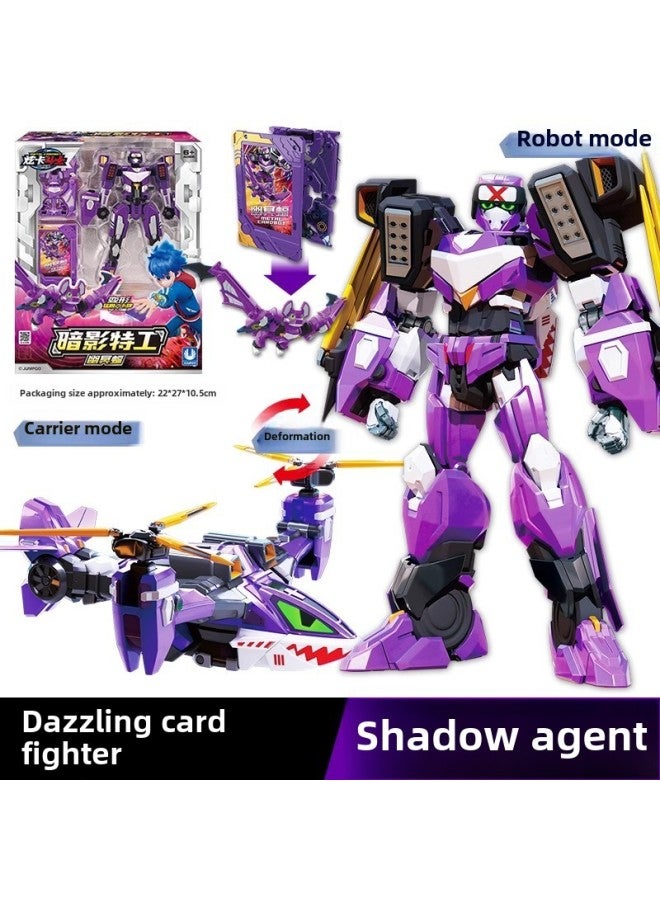 Generic Genuine Dazzle Card Fighter 2 Beast Energy Toy Transformation ...