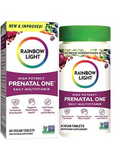 Rainbow Light High-Potency Prenatal One Multivitamin Supports Mom's ...