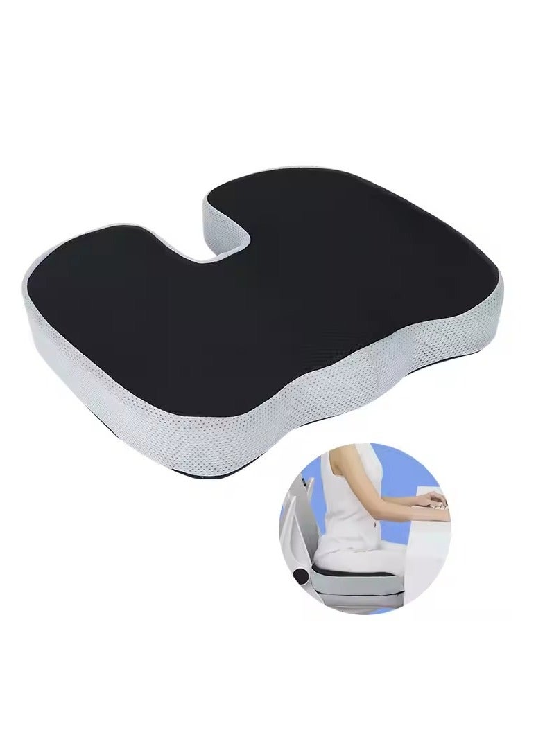 Relax Smart Medical Seat Cushion Gel Infused Memory Foam Orthopedic ...