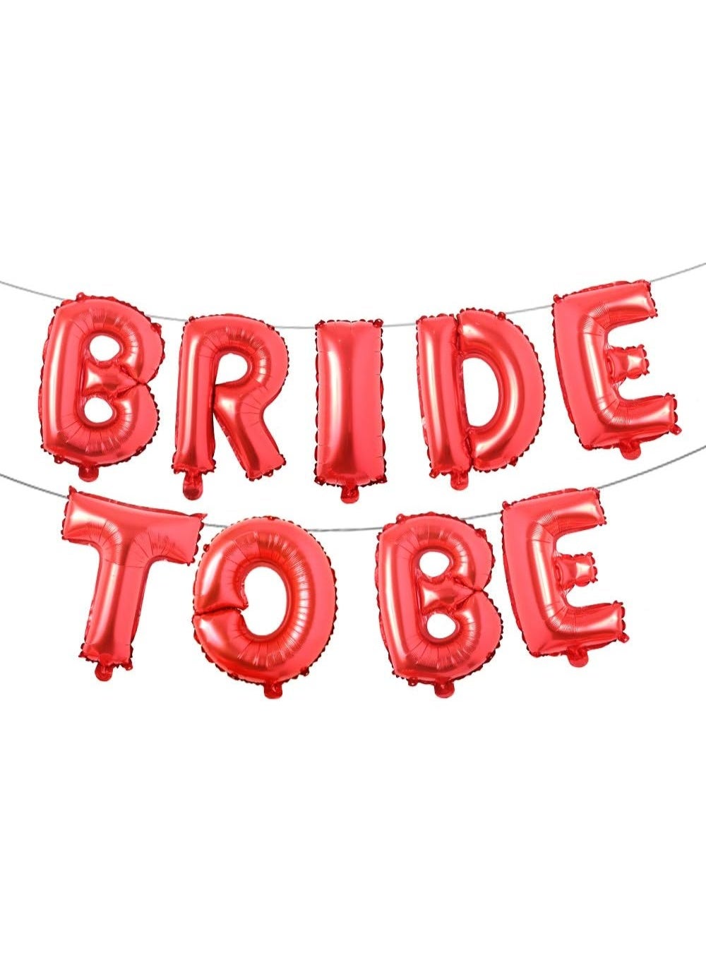 Generic Bride to Be Banner Letter Balloons Pack – Engagement Party ...