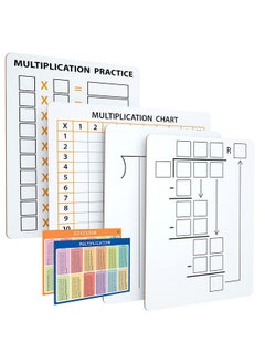 Scribbledo Dry Erase Division Multiplication Chart Whiteboard ...