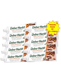 Dabur Dabur Herbal Cavity Protection Mini Clove Toothpaste (10 x 20g ...