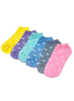 Generic Bundle of 6 multicolor low cut sport women socks Egypt | Cairo ...