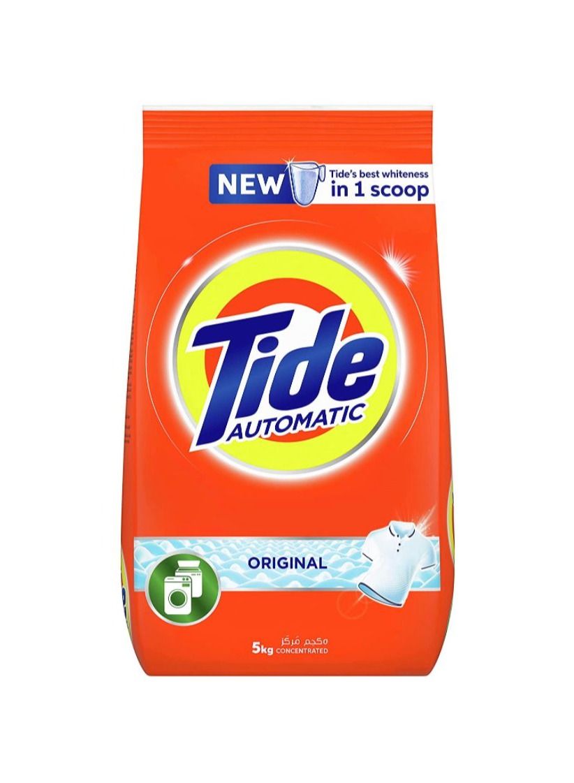 Tide Laundry detergent powder, original scent, 5 kg | Best Price KSA ...
