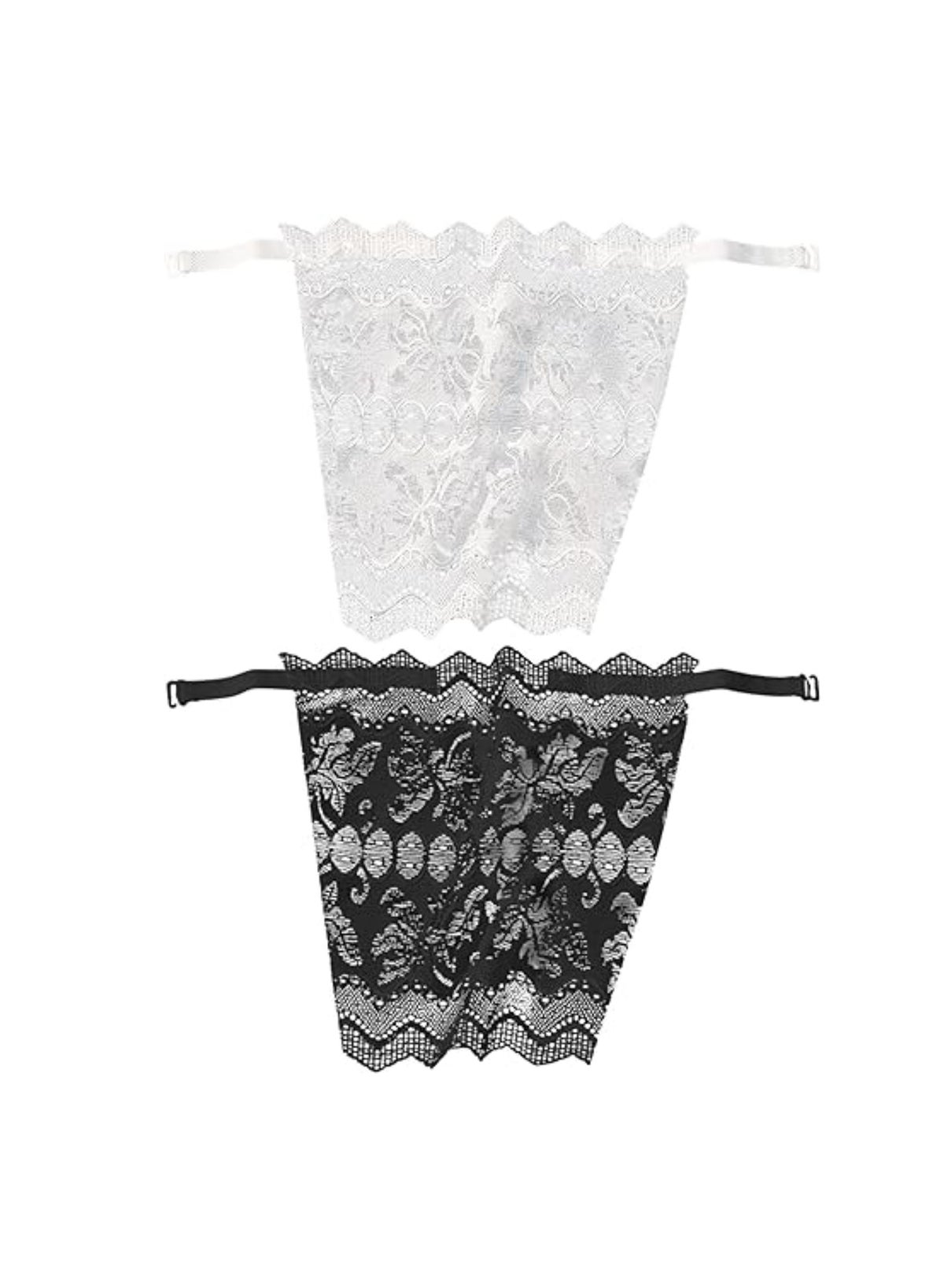 Suntown Lace Privacy Bra, Lady Lace Peep Bra, Clip On Mock Camisole Bra ...