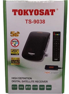 Tokyosat TOKYOSAT TS-9038 4K Ultra HD Digital Satellite Receiver with ...