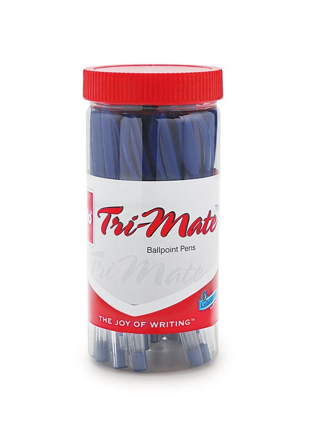 Cello Cello Trimate Ball Pen Jar | Jar of 25 Units | Blue Ball Pens ...