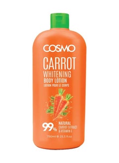 COSMO Carrot Whitening Body Lotion Natural Carrot And Vitamin E 750 Ml ...