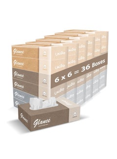 Glance Glance Facial Tissues - 36 Boxes | Best Price KSA | Riyadh, Jeddah