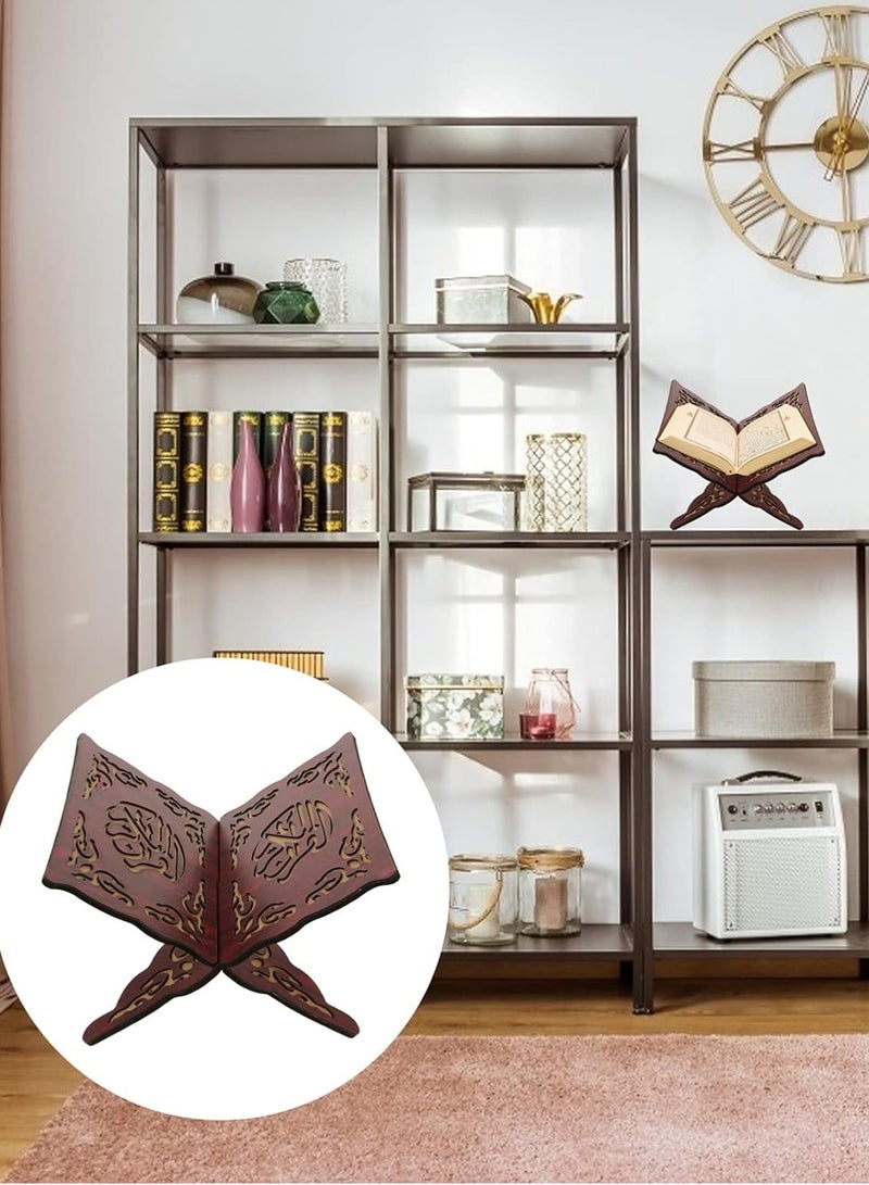 Buy Home Care Wooden Quran Rehal Stand – Islamic Book Holder Assorted ...