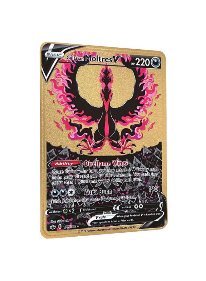 Generic Vmax Pokemon Card Fire-breathing Dragon Zeus Pokemon Card ...