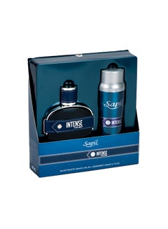 sapil Intense For Men EDP 100ml+150ml Deodorant Gift Set UAE | Dubai ...