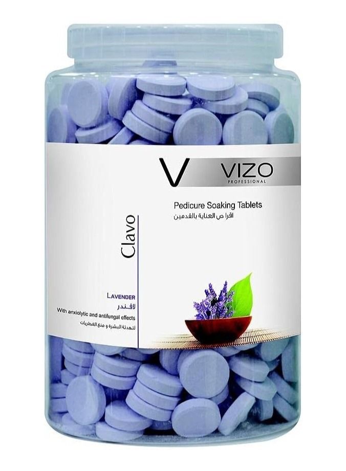 VIZO Clavo Pedicure Soaking Tablets Lavender-2800g | Best Price KSA ...