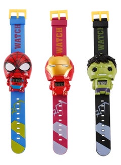 SARAOONT Spiderman Ironman Hulk Watch for kids UAE | Dubai, Abu Dhabi
