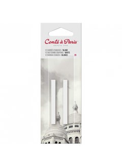 Conte a Paris Conté à Paris 2B 2 Count Sketching Crayons, White, 2.5X ...