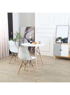 Home Box Dimi 3-Piece 2-Seater Round Dining Set 80 x 75 x 80 cm UAE ...